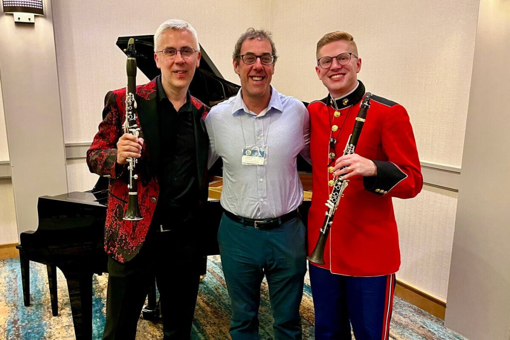 Zoeter and Moyer ’17, ’23 Present World Premiere of Clarinet Duo by ...
