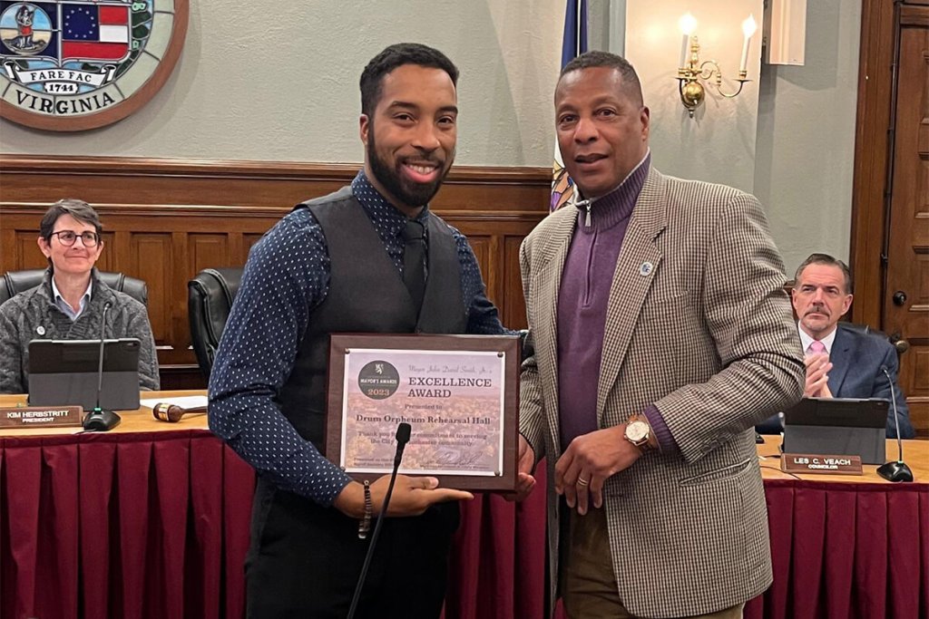 Kelly II ’18 Receives Mayor's Excellence Award - Shenandoah University